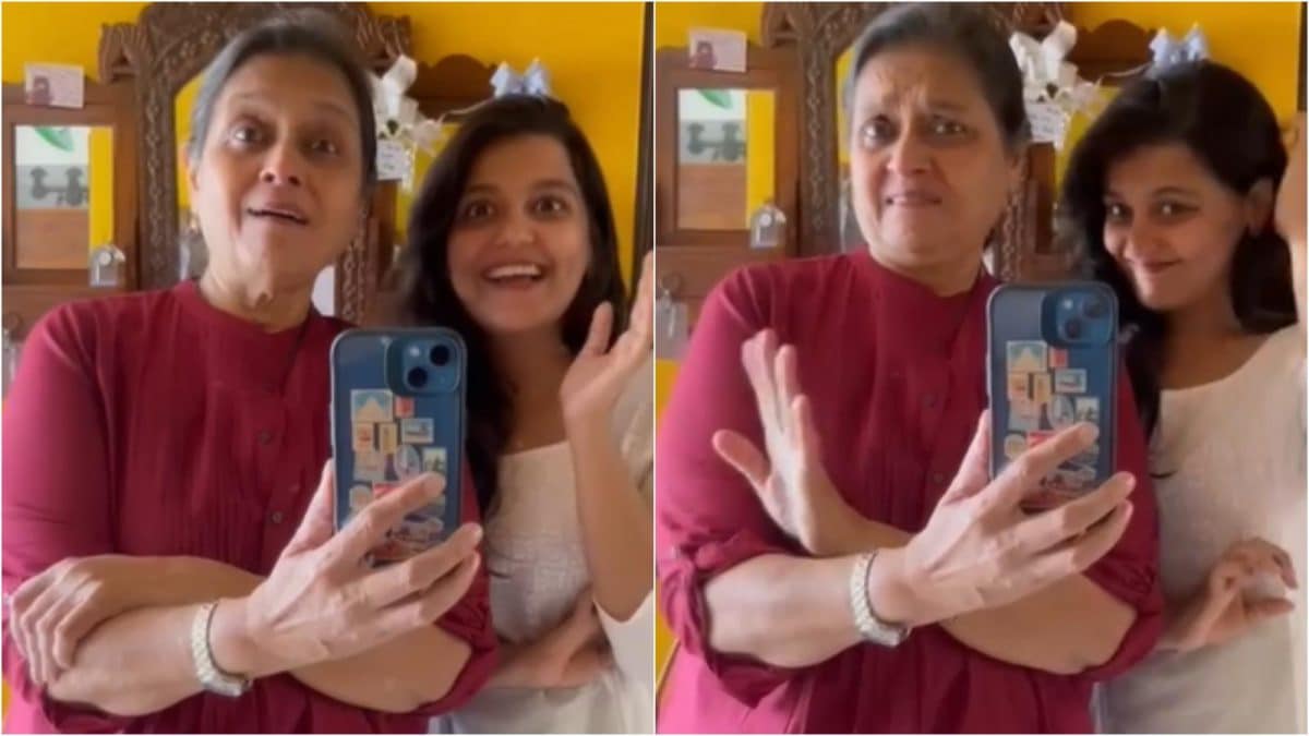 Supriya Pathak And Daughter Sanah Kapur Recreate Viral Hansa-Maya ...