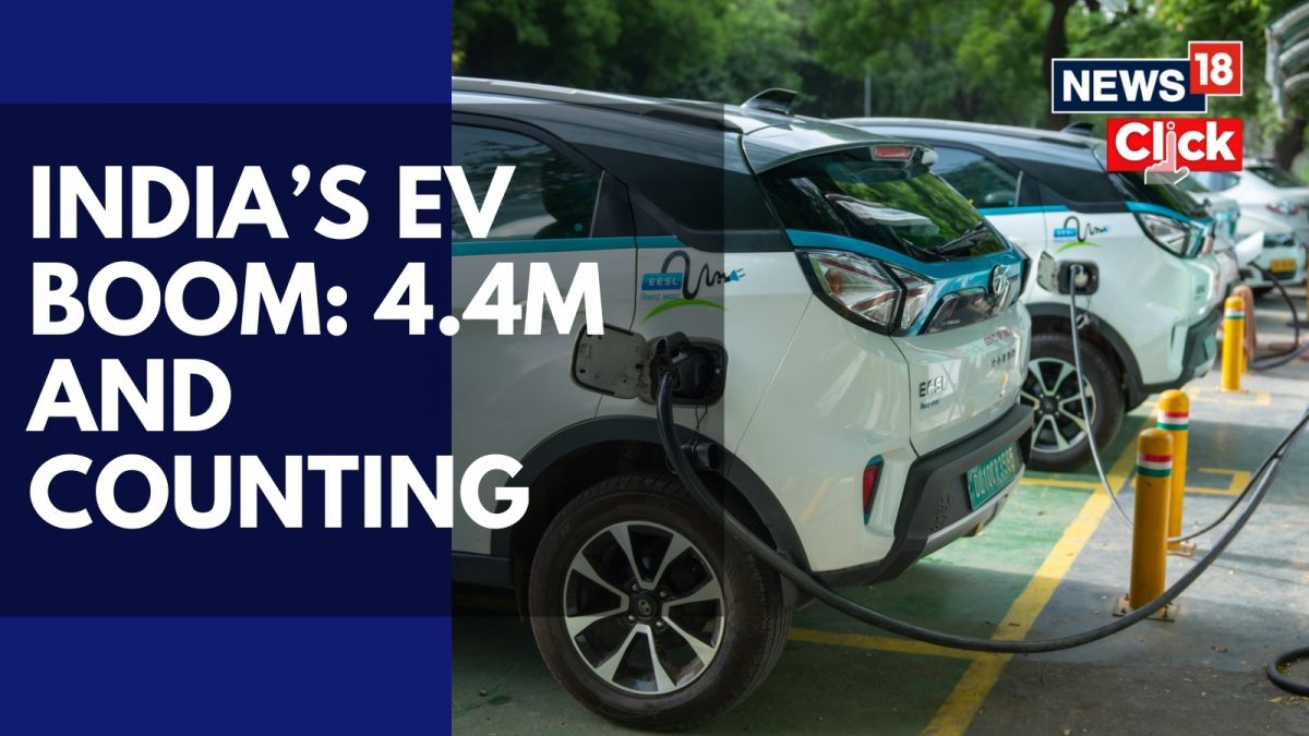 India's EV sector grows rapidly with 4.4 Million electric vehicles ...