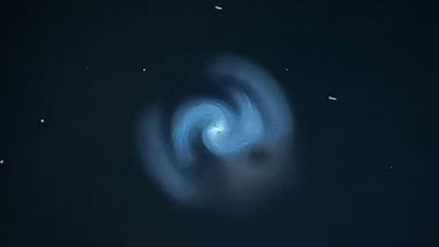 'Don't Panic, Not A UFO': Blue Spiral Seen In European Skies Likely ...