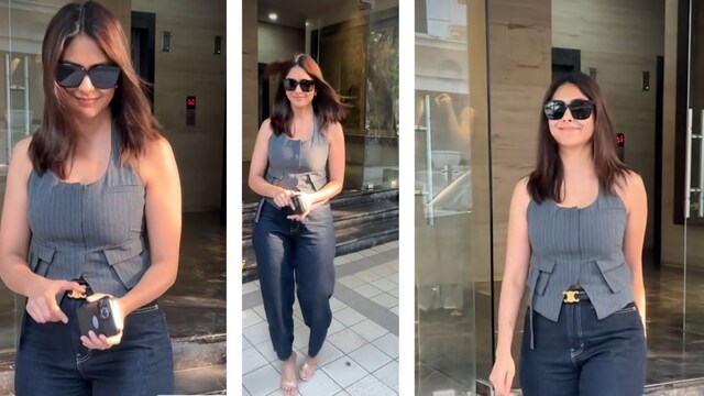 Mrunal Thakur Gives Basics a Bold Twist with a Backless Surprise ...