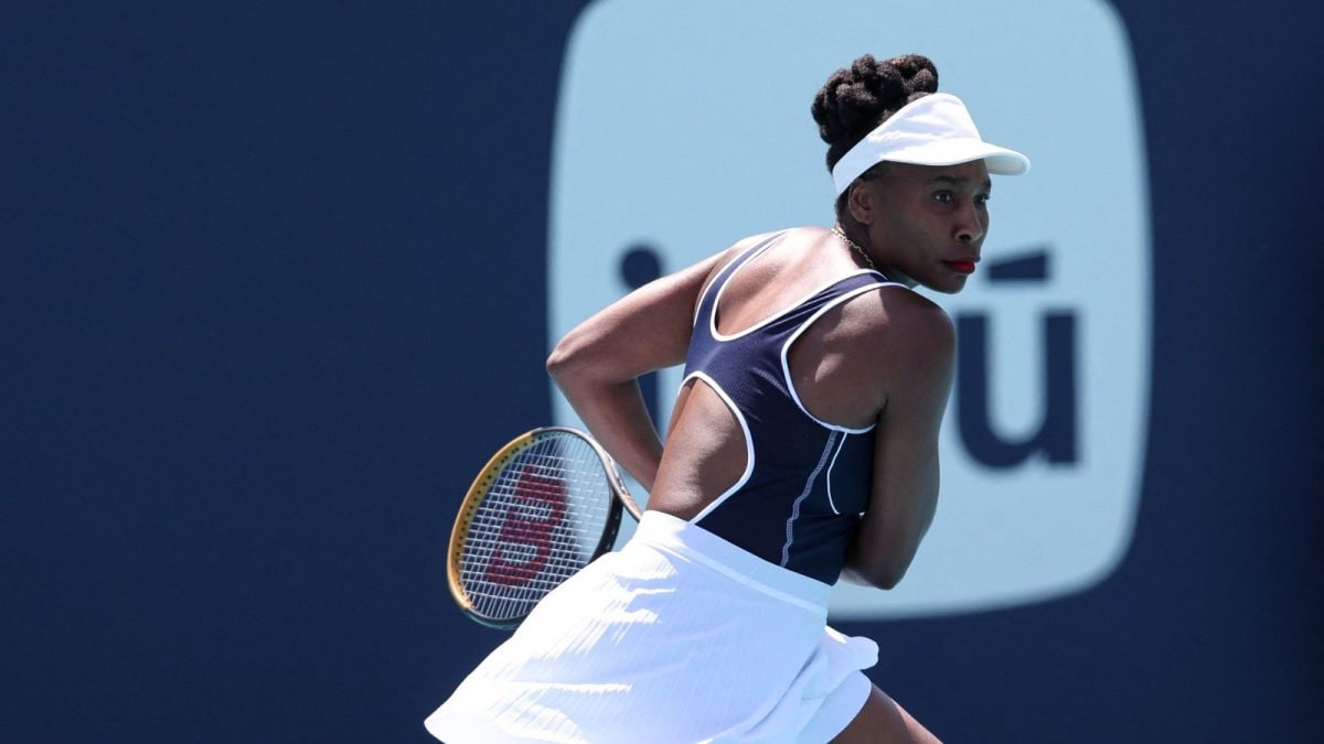 Venus Williams Spotted Training During Miami Open, Practice Video Goes ...