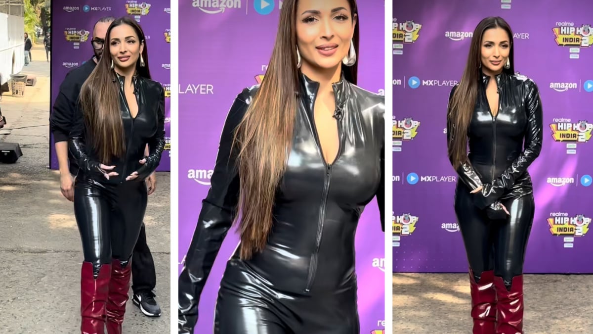 Malaika Arora Turns Up the Heat in a Fierce Leather Catsuit | Lifestyle News - News18