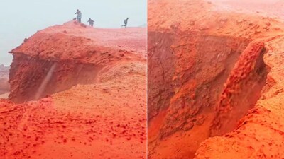 Viral Video Of 'Blood Rain' In Iran Stuns Locals, Scientists | Watch ...