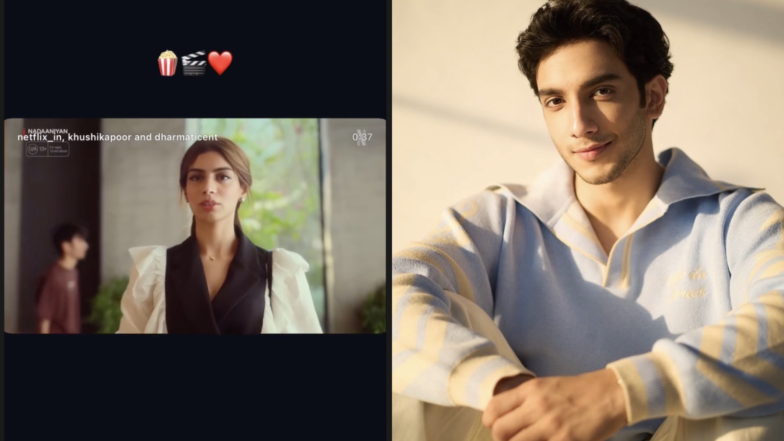 Vedang Raina Is All Heart For Rumoured GF Khushi Kapoor Over Nadaaniyan Release; Check Out His ...