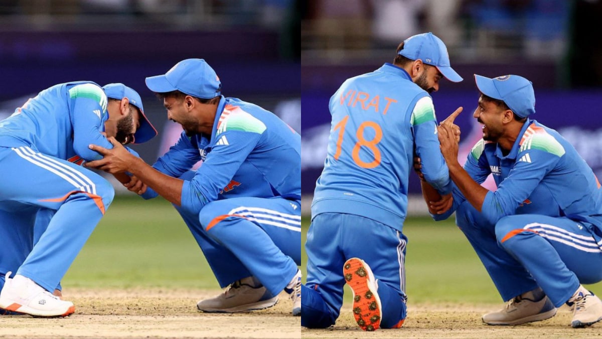 Watch: Virat Kohli Touches Axar Patel's Feet After Star All-Rounder ...