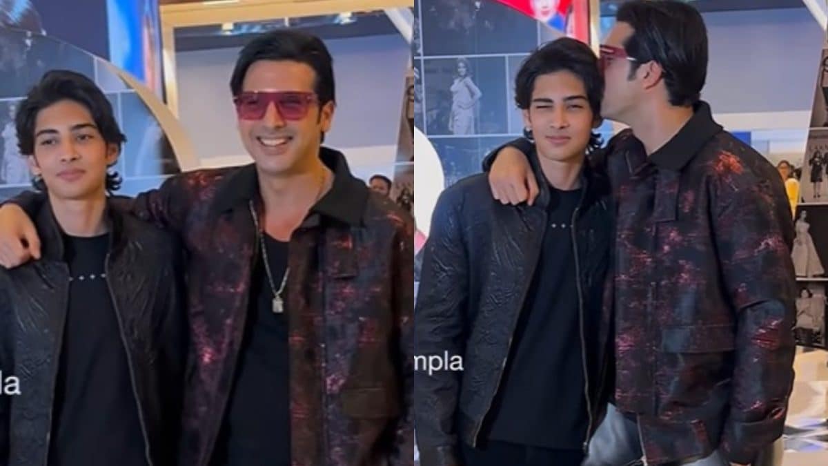 Zayed Khan Shares Nostalgic Moment As Son Zidaan Wears His Main Hoon Na ...