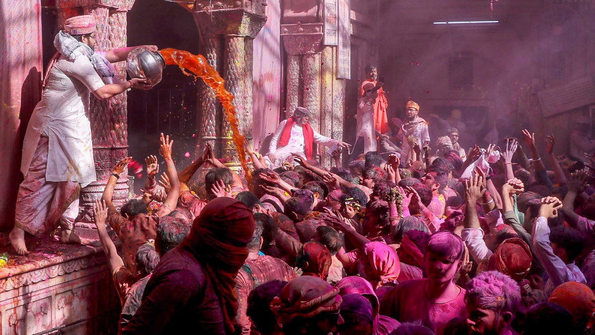 Row Over Braj Holi: Letter Written To UP CM 'In Blood' Seeks Ban On ...