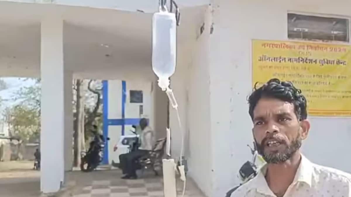 Bottle In Hand, Drip Still Attached, MP Patient Storms SDM Office To ...