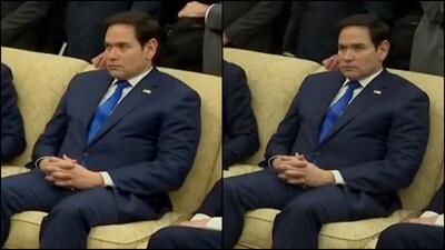 Amid Trump-Zelenskyy Showdown, Marco Rubio's 'Mean' Stare Becomes Talk ...