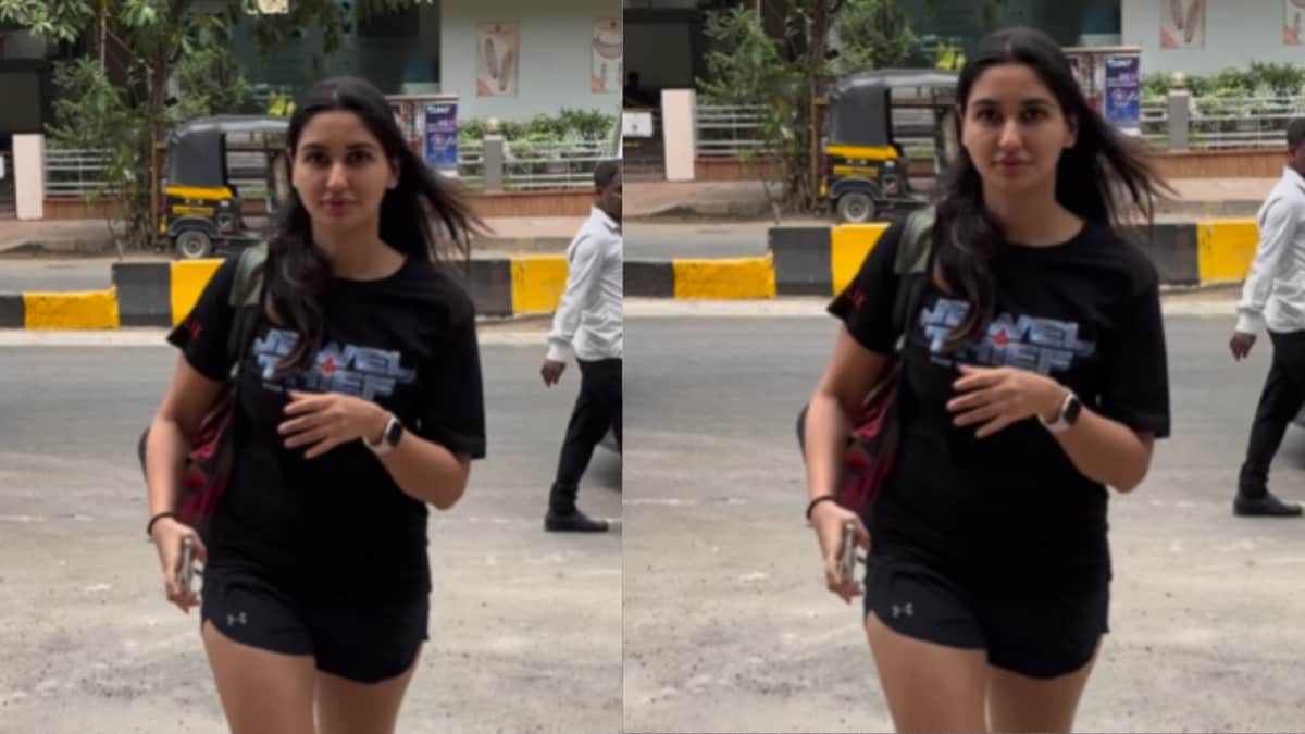 Nikita Dutta’s All-Black Gym Outfit Is Part Of Jewel Thief Promotions ...