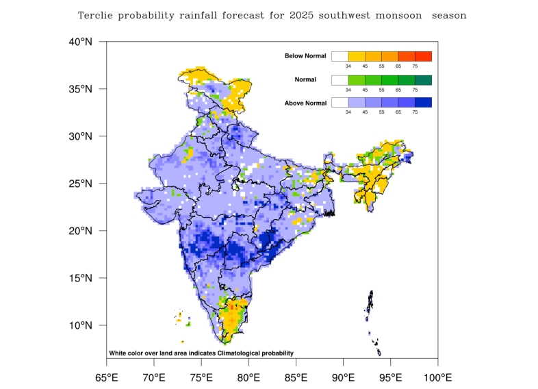 India Likely To Experience Above-Normal Monsoon Rains This Year ...