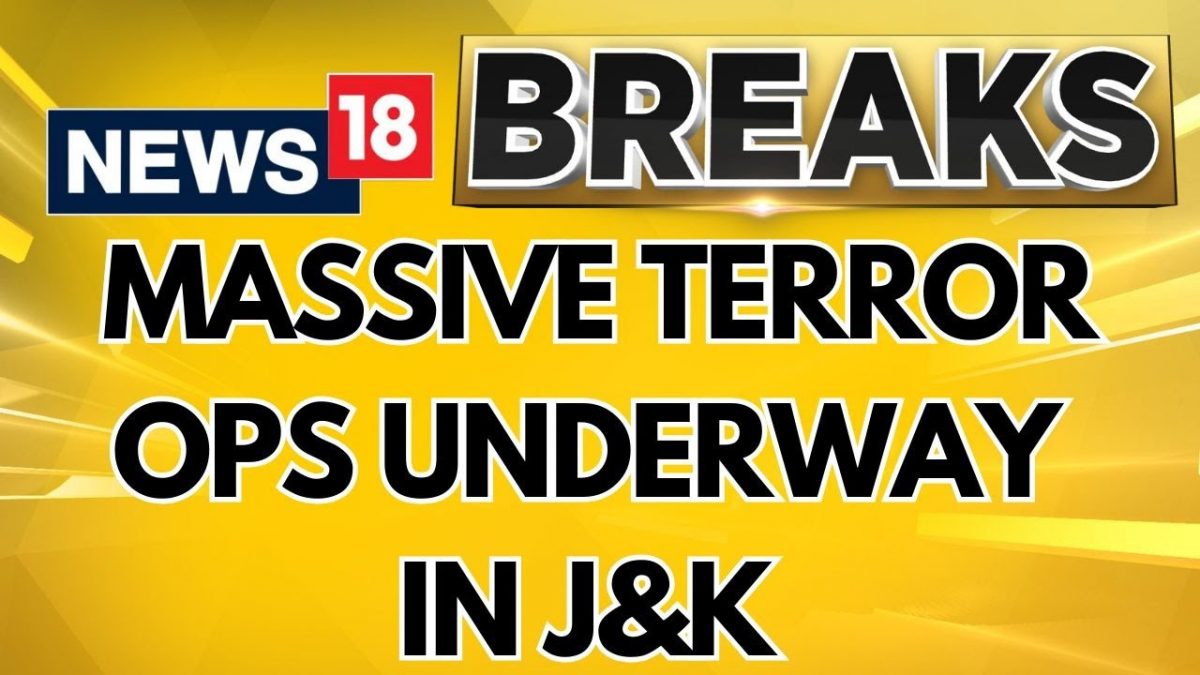 Massive Terror Operations In J&K's Kathua Region, 3 Terrorists Trapped ...