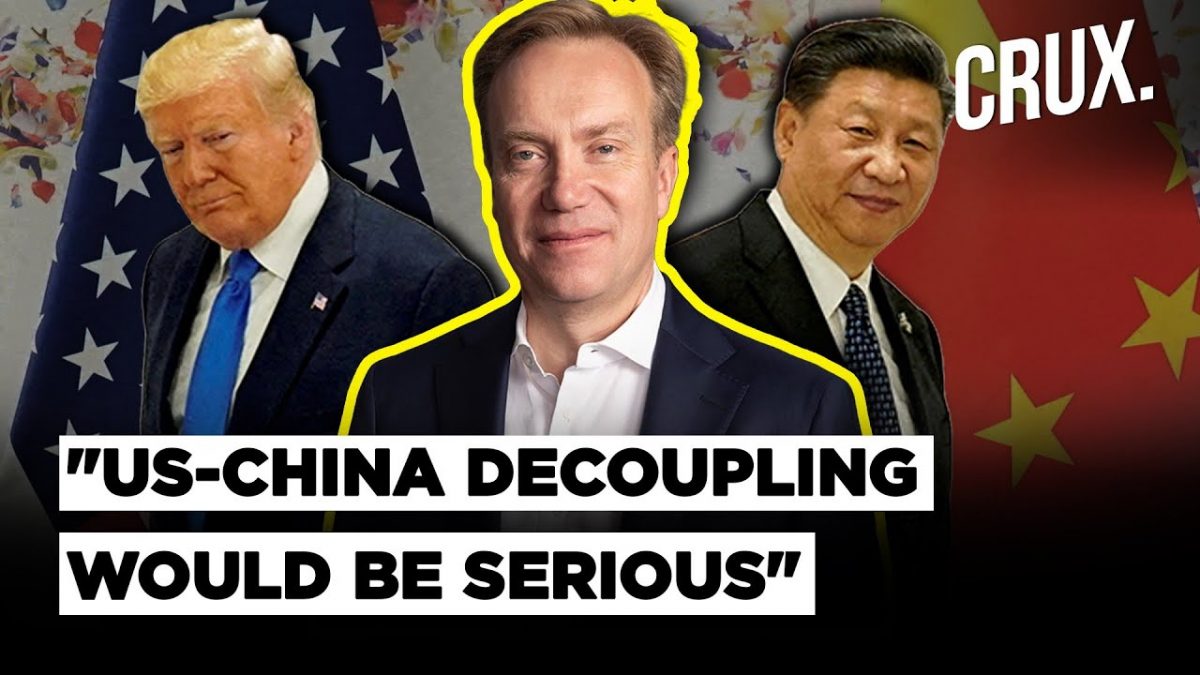 WEF CEO Borge Brende Says Trade Tensions Between US And China Is Bad ...