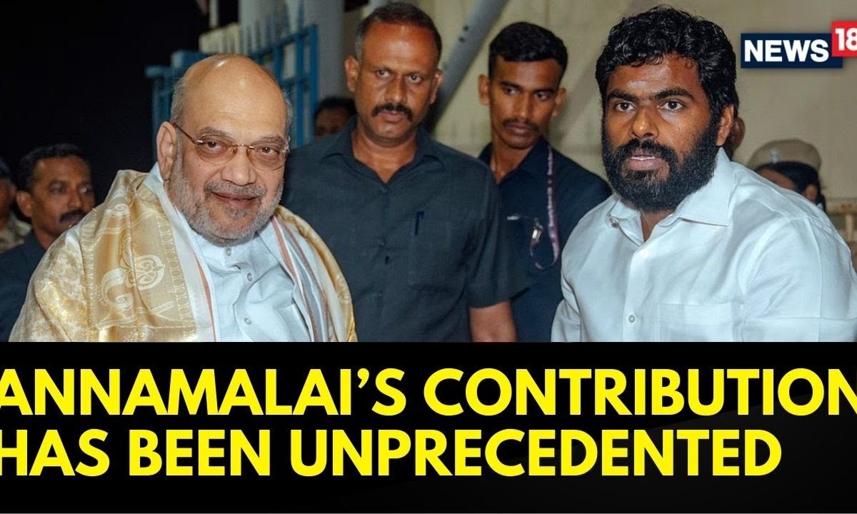 Nainar Nagendran Named As Tamil Nadu BJP Chief, HM Amit Shah Hails Annamalai’s Contribution To ...