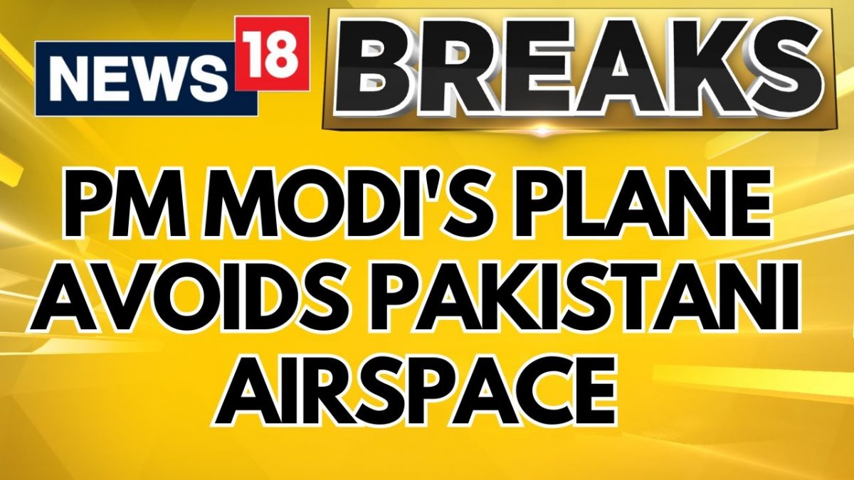 PM Modi's Plane Avoids Pakistani Airspace While Returning From Jeddah ...
