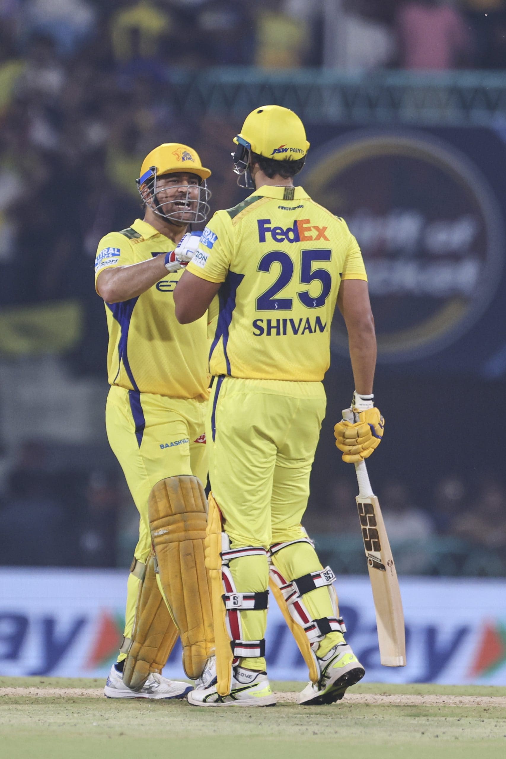 Lucknow Super Giants vs Chennai Super Kings | LSG Vs CSK, IPL 2025 In Photos: MS Dhoni, Shivam ...