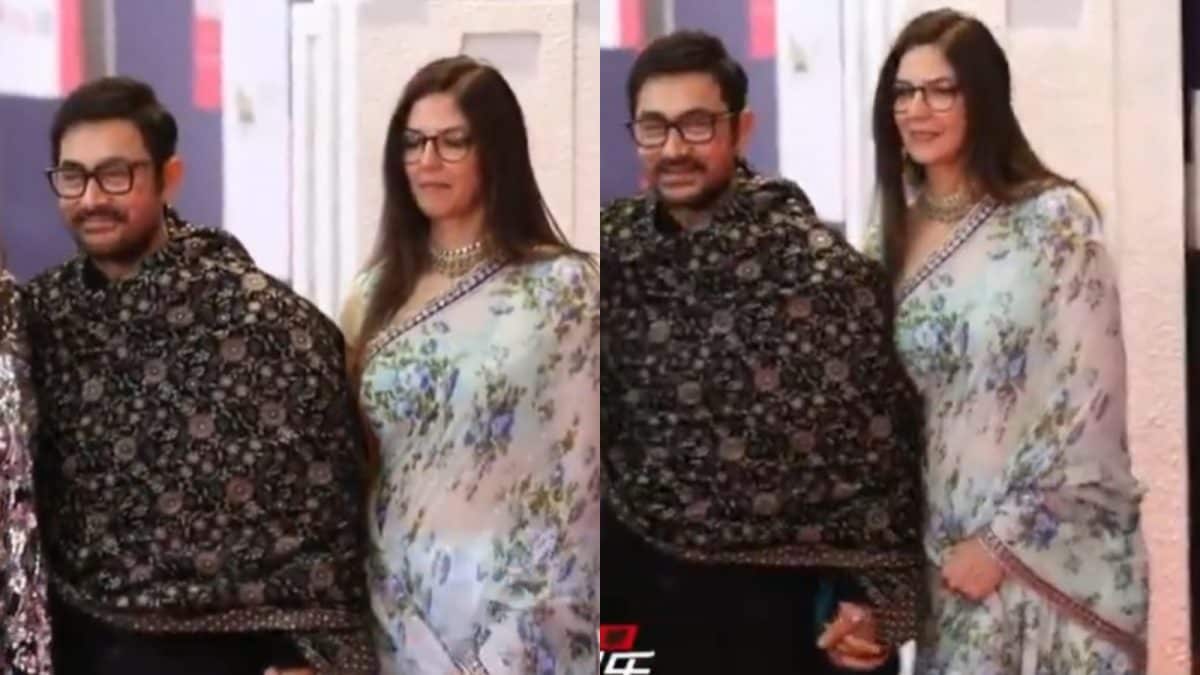 Aamir Khan, Girlfriend Gauri Spratt Hold Hands As They Attend An Event ...