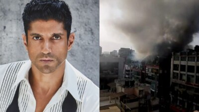 Farhan Akhtar Expresses Concern After Massive Fire Erupts At Bandra ...
