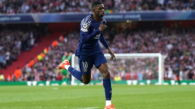 UCL 2024-25: Ousmane Dembele Delivers PSG Faint 1-0 Lead Over Arsenal In First Leg Of Semi-Final ...