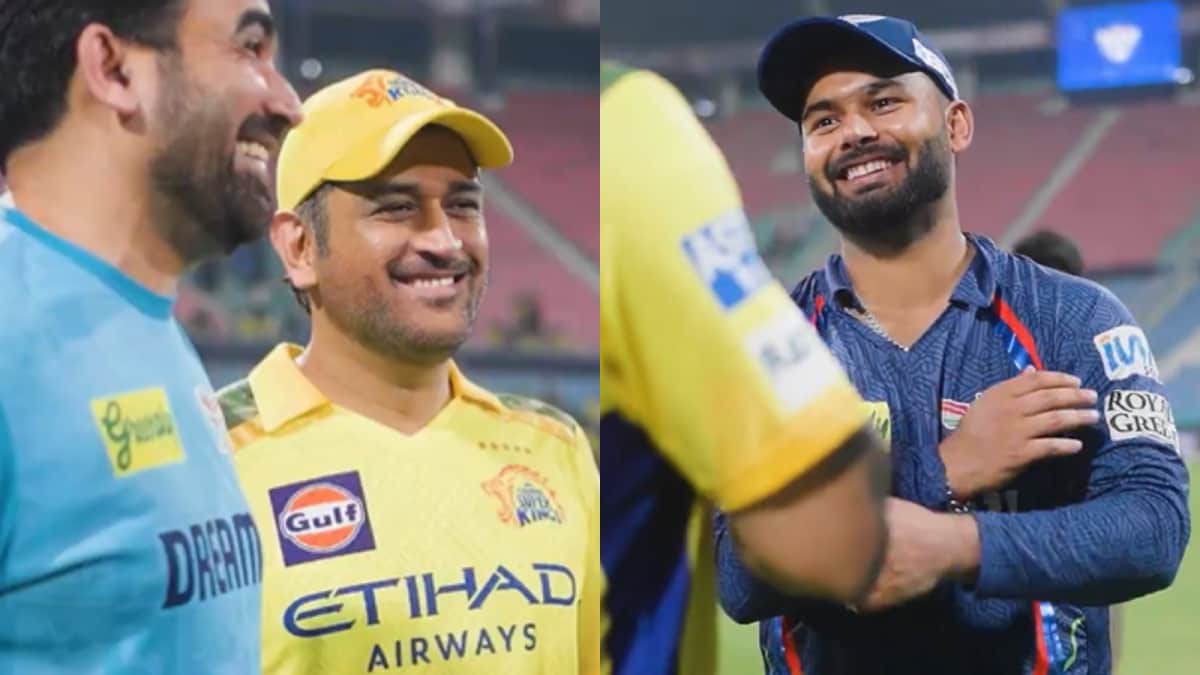 'Lage Ja Rahi Hai': Rishabh Pant Teases MS Dhoni For Sensational Run ...