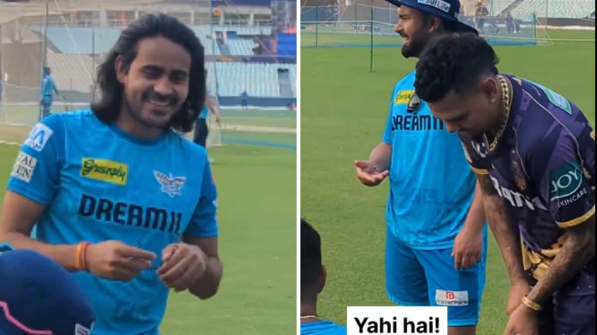 Watch: Digvesh Rathi Left Speechless As LSG Star Meets 'Idol' Sunil ...