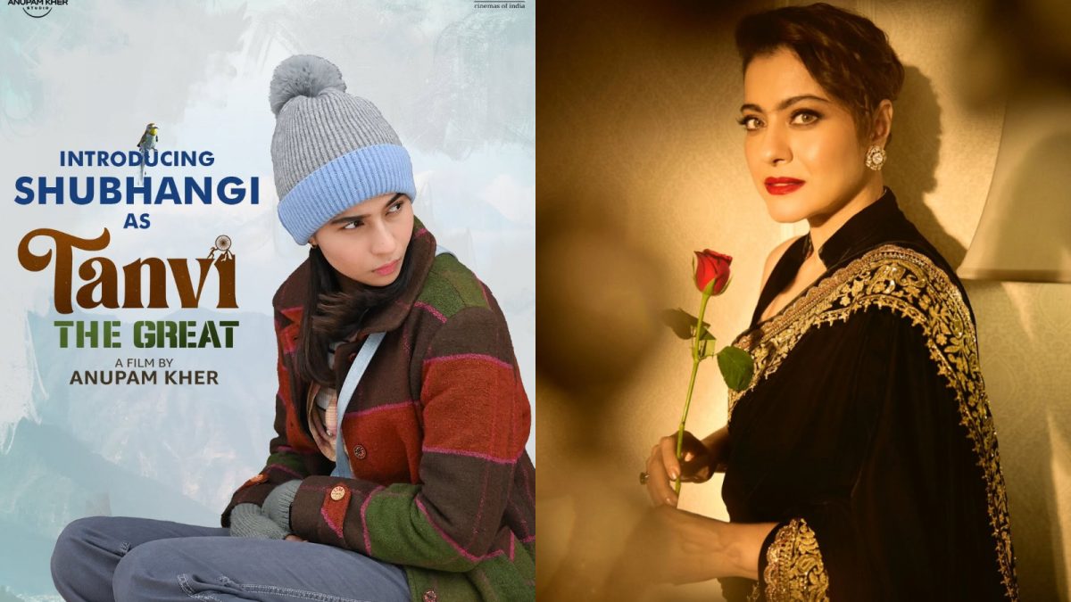 Kajol Introduces Debutante Shubhangi As The Lead In Anupam Kher's Tanvi ...