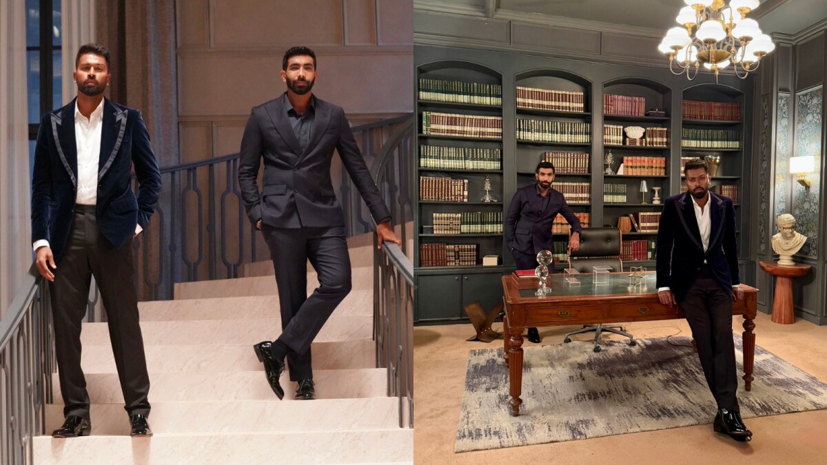 Mumbai Indians Duo Hardik Pandya And Jasprit Bumrah Look Sharp In Suits ...