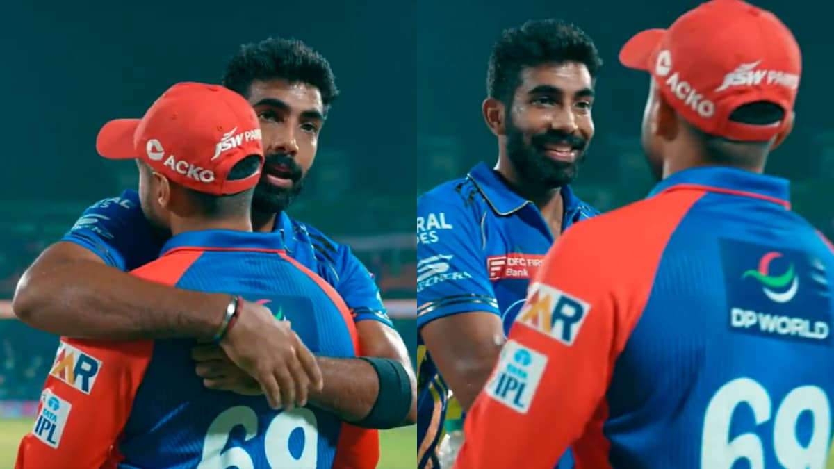 Watch: Jasprit Bumrah, Karun Nair Embrace Each Other After Heated Moment In DC Vs MI IPL 2025 ...