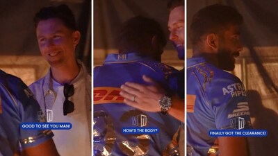 Jasprit Bumrah Meets Trent Boult After 'Finally Getting The Clearance' To Join Mumbai Indians ...