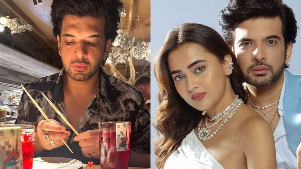 Karan Kundrra, Tejasswi Prakash Step Out For A Dinner Date In Dubai ...