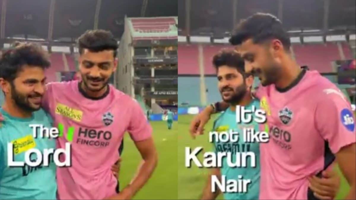 'Have To Meet You Properly, The Lord': Axar Patel, Shardul Thakur's ...