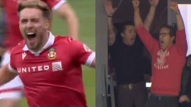 WATCH: Ryan Reynolds' Wrexham Create History; Go Wild After Clinching ...