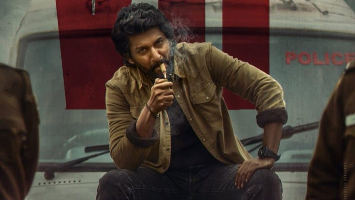 Nani Unveils Intense Look In New Poster Of Action Drama Hit 3 Ahead Of ...