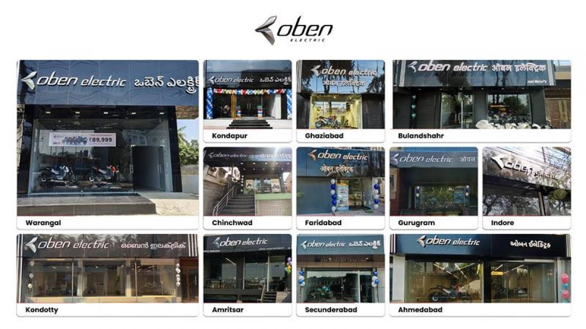 Oben Electric Opens 15 New Showrooms In A Day, Expands To 4 New States ...