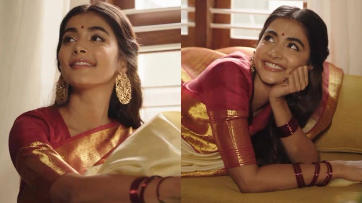 Pooja Hegde Shares Glimpse Of Her Character Rukmini From Film Retro, Fans Say ‘Beautiful ...