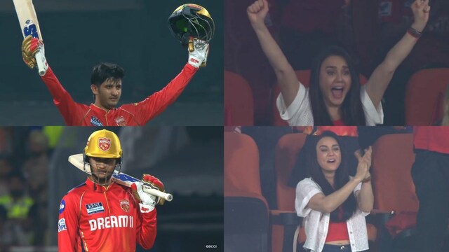 Preity Zinta's Wild Celebration Goes Viral After Punjab Kings Star Priyansh Arya's 100 vs CSK ...