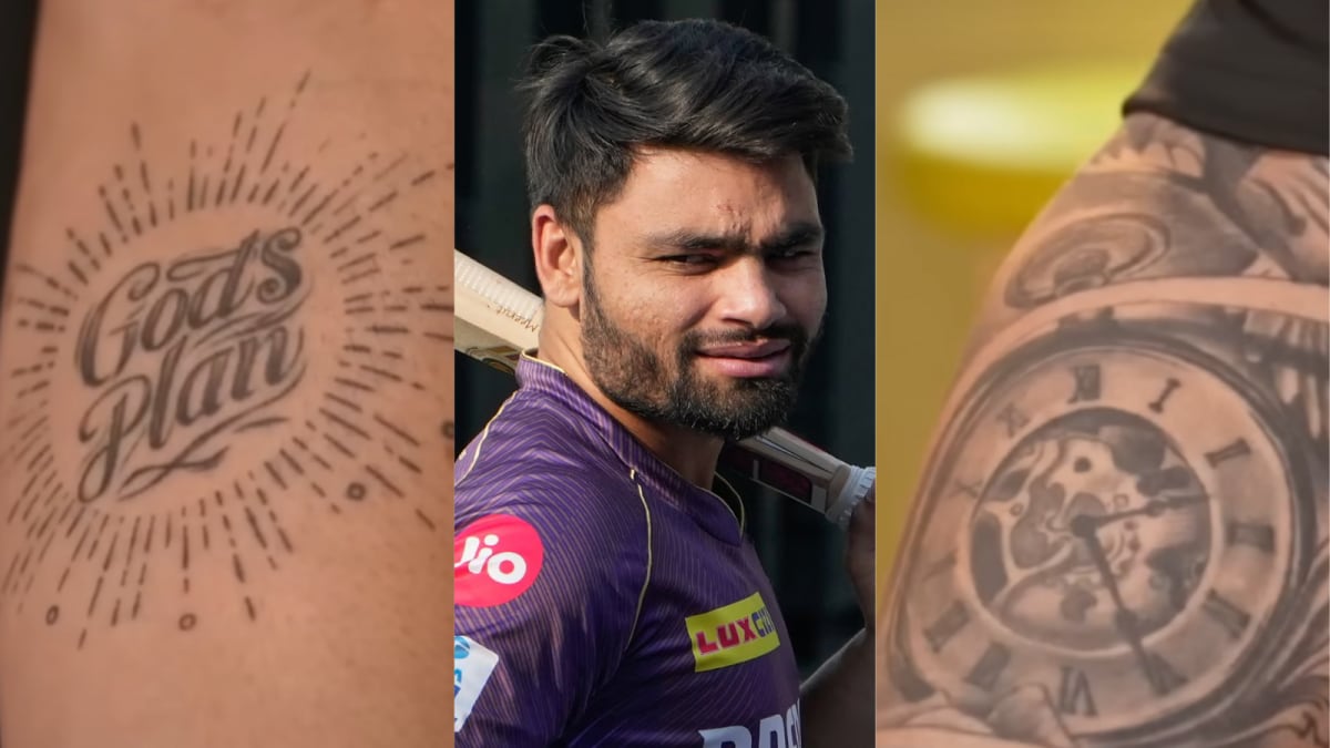 Rinku Singh Reveals Emotional Story Behind 'God's Plan' Tattoo ...