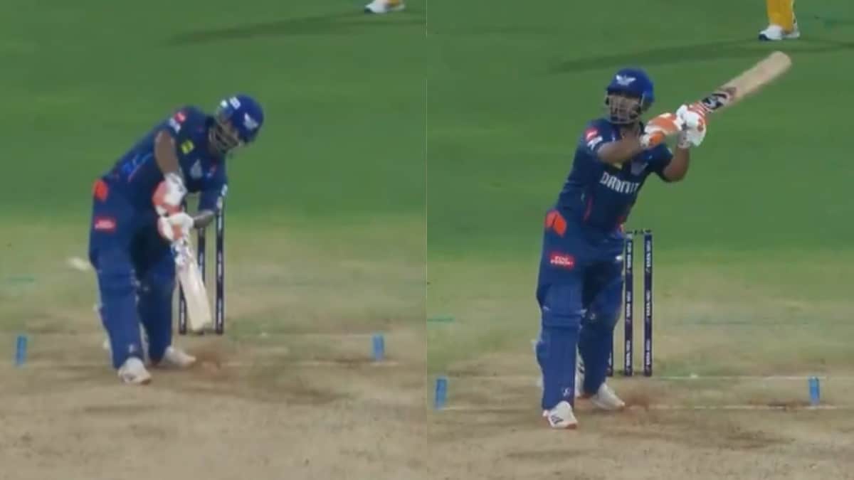 MS Dhoni Watches As Rishabh Pant Hits A Sublime Helicopter Shot In IPL ...