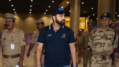 'Muskuraiye' Rohit Sharma Arrives In Lucknow In Style Ahead Of LSG ...