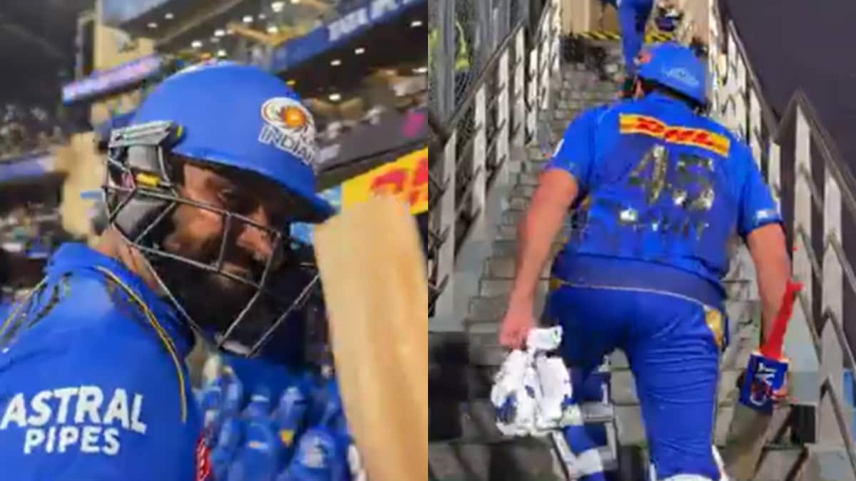 Rohit Sharma Unravels 'Iconic' Walk After Statement Knock Against CSK ...