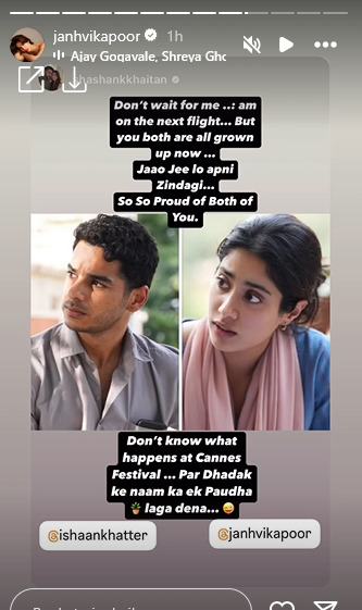 Janhvi Kapoor-Ishaan Khatter’s Dhadak Director Is ‘Proud’ As Homebound Goes To Cannes: ‘Both Are ...
