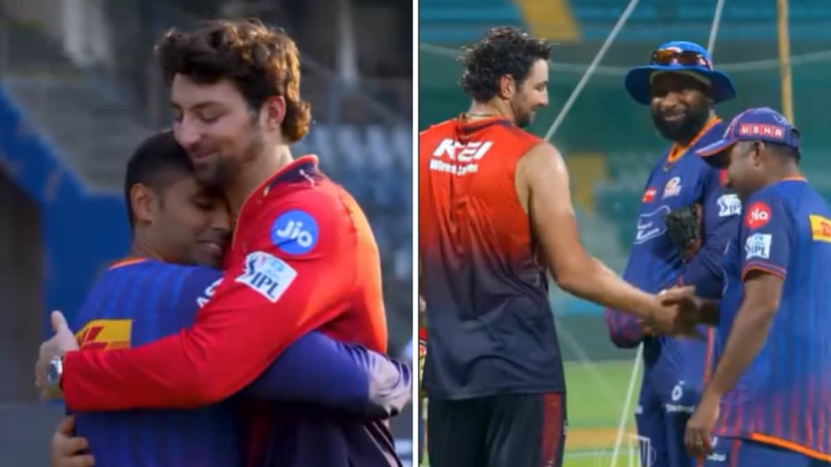 Watch: RCB's Tim David Reunites With MI Family Ahead Of Emotional Clash ...