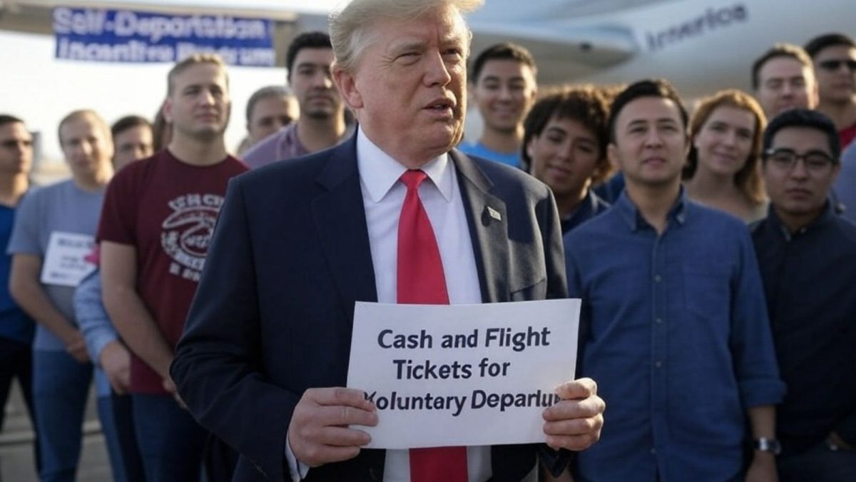 Trump Plans To Incentivise Self-Deportation: Cash, Flight Tickets For ...