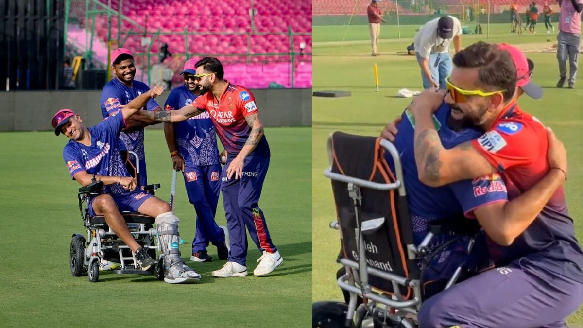 Watch: Virat Kohli Reunites With Rahul Dravid Ahead Of RR vs RCB IPL ...