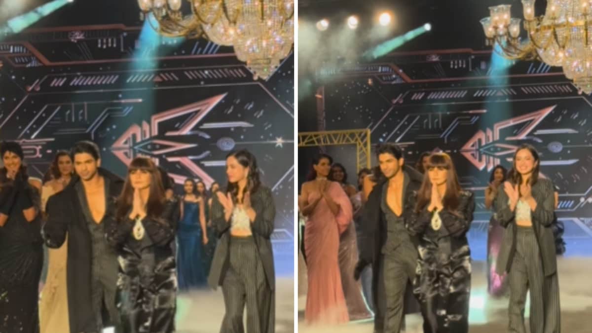 Taha Shah Badussha And Nitanshi Goel Turn Showstoppers For A Mumbai ...