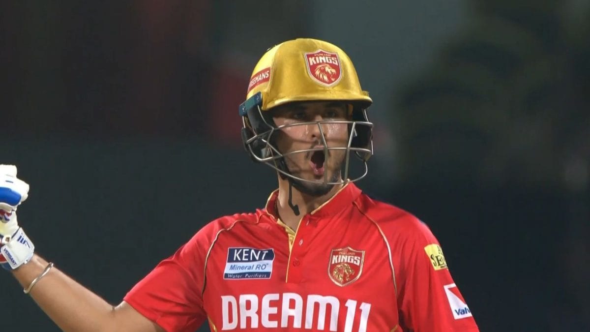 Nehal Wadhera's Subtle Celebration After Punjab Kings' Fifth Win In IPL ...