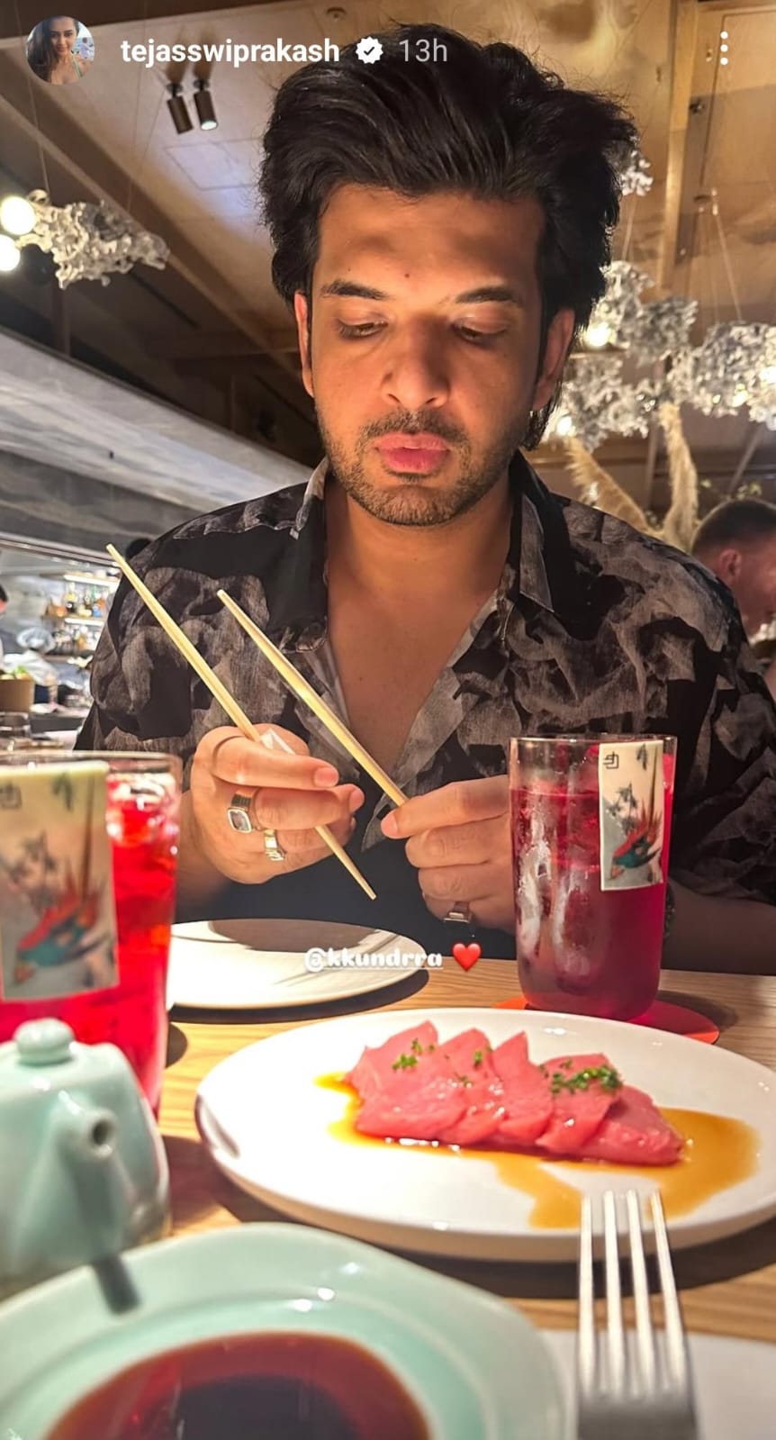 Karan Kundrra, Tejasswi Prakash Step Out For A Dinner Date In Dubai ...