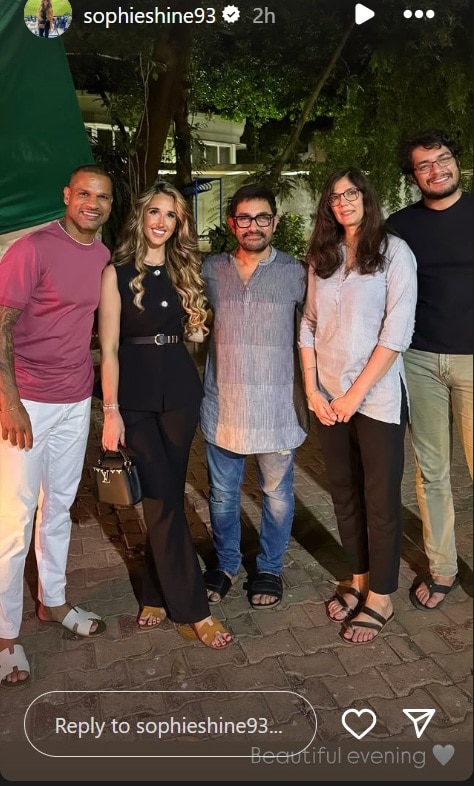 Aamir Khan Enjoys ‘Beautiful Evening’ With GF Gauri Spratt And Son ...