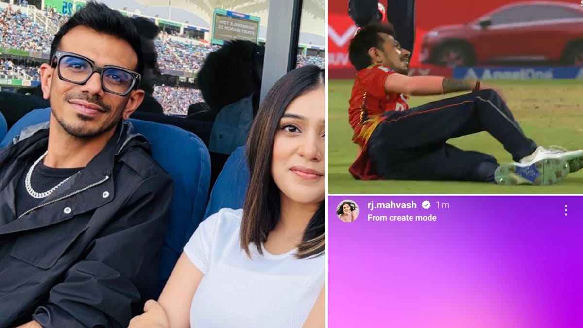 RJ Mahvash's Post After Yuzvendra Chahal Stars With Hat-Trick Is Just ...