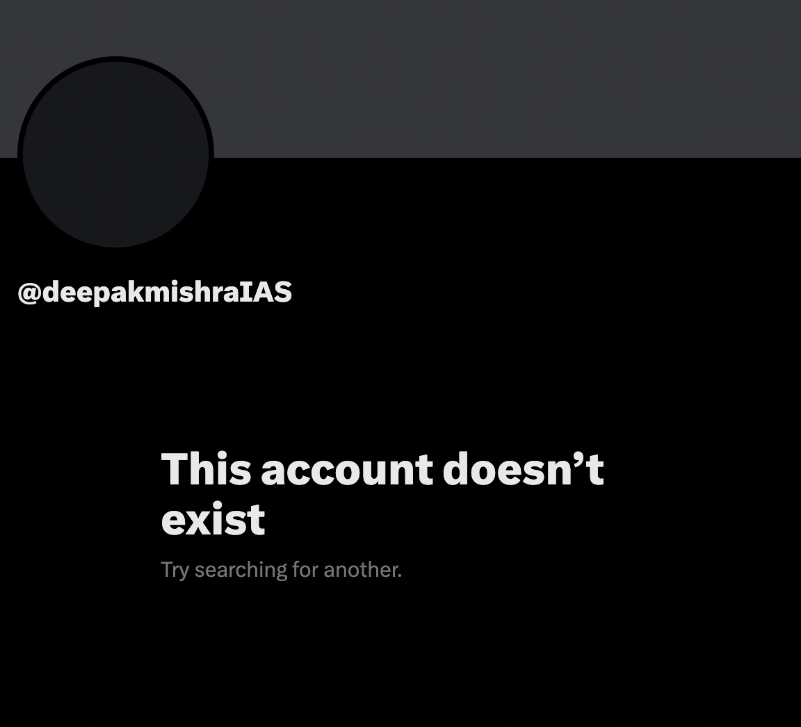 Who Is Deepak Kumar Mishra And Why Did He Delete ‘X’ Account After ...